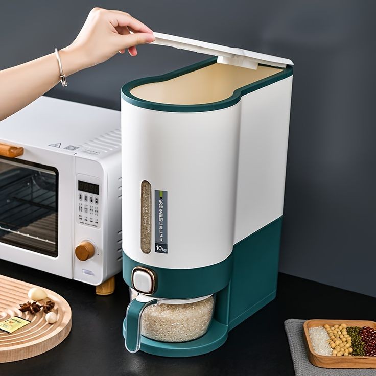 Luxury Grain Rice Storage Barrel Airtight Food Container – SouqPakistan